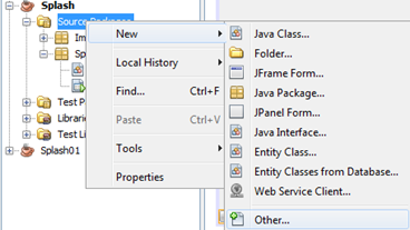 JAVA desde cero: Ventana splash con NetBeans
